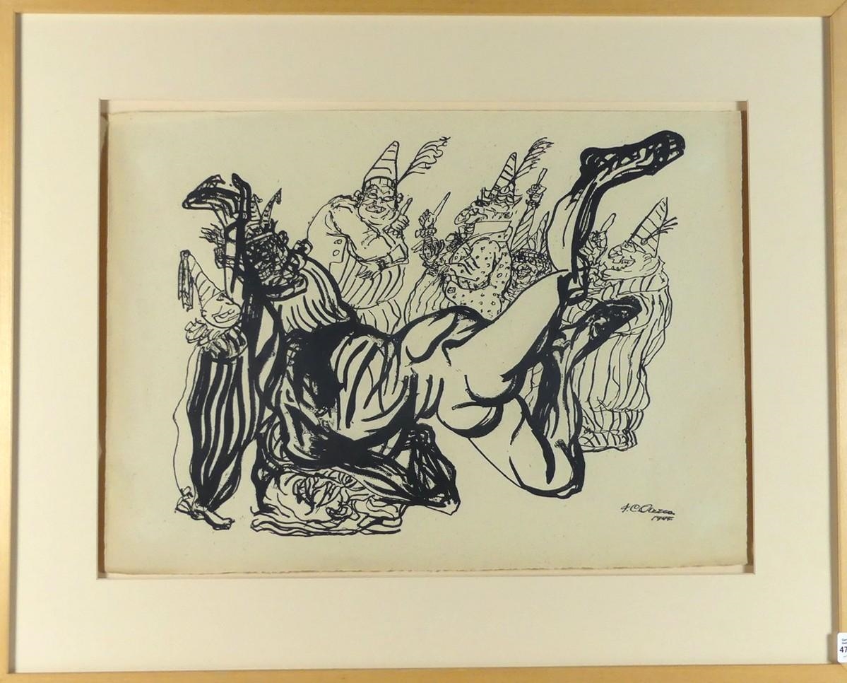 José Clemente Orozco | Portrait of Dolores del Río | MutualArt