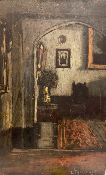 Louis Thévenet | LE GUÉRIDON À LA SOUPIÈRE NOIRE (1914) | MutualArt