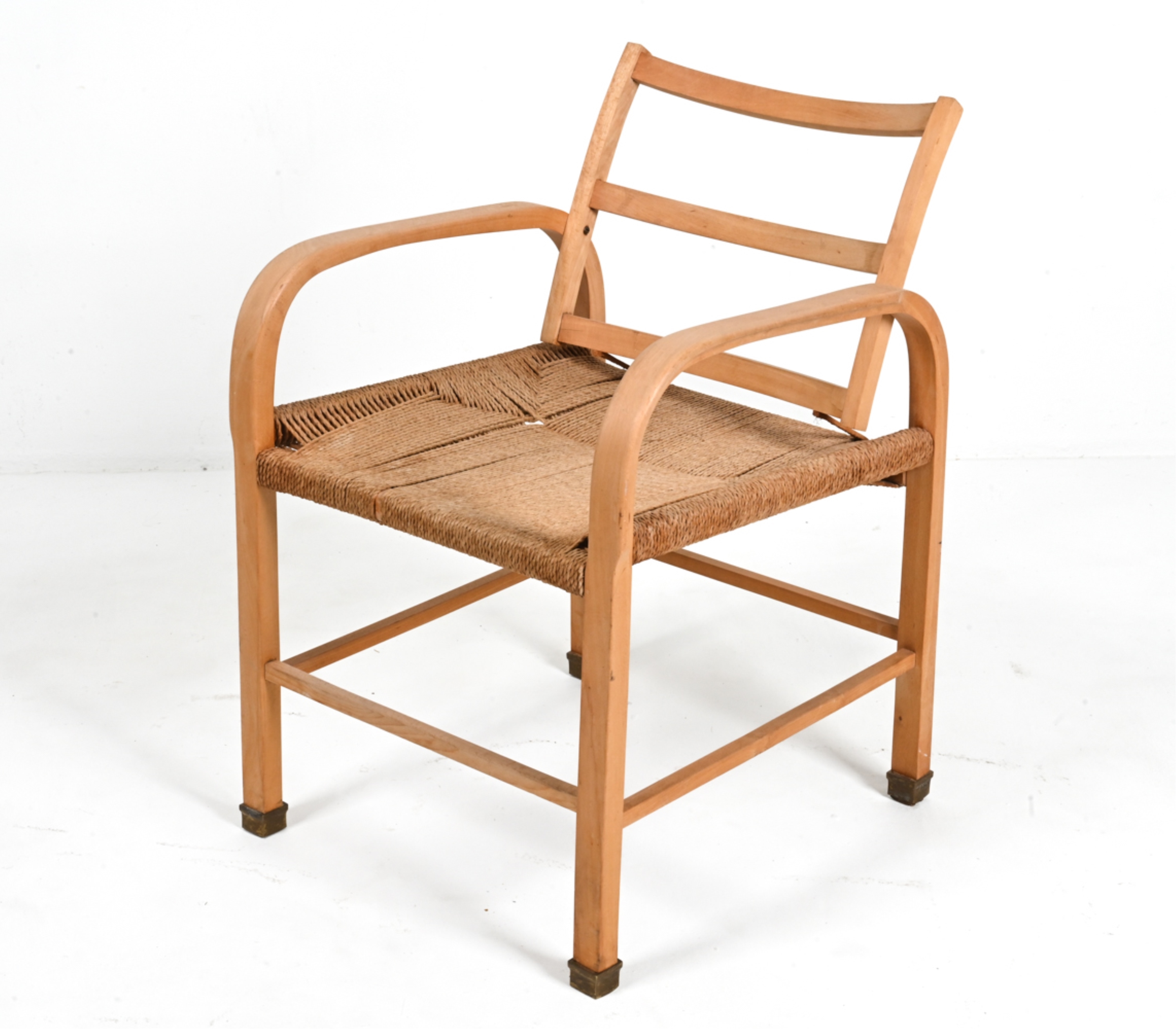 Magnus Stephensen | RARE MAGNUS LAESSOE STEPHENSEN BEECH ARMCHAIR (Mid ...