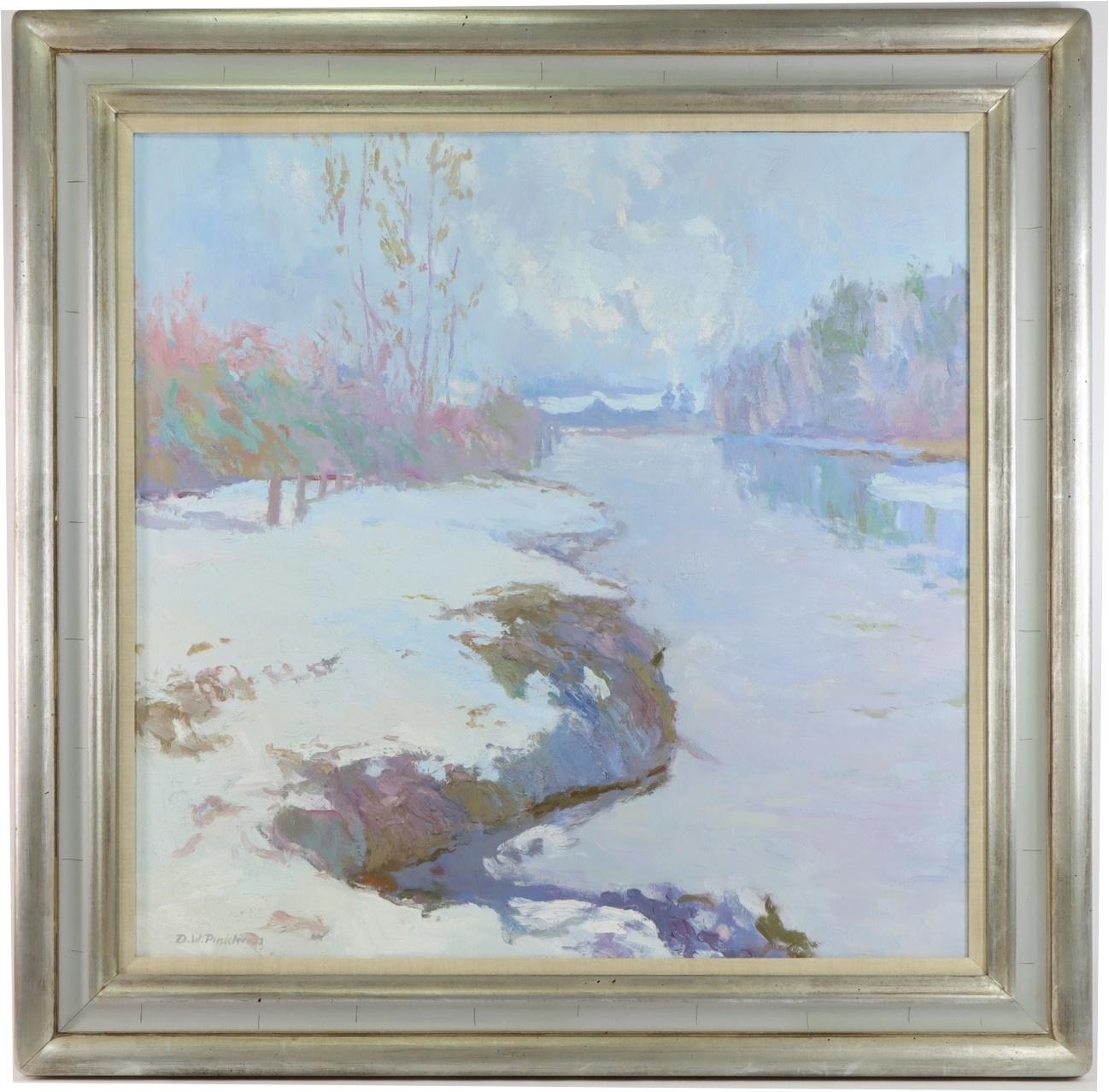 Daniel W. Pinkham | “Banks of the St | MutualArt