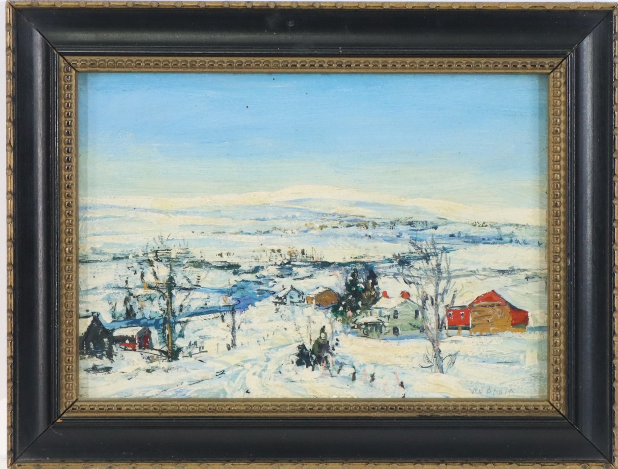 Walter Emerson Baum | PENNSYLVANIA HILLS, WINTER | MutualArt