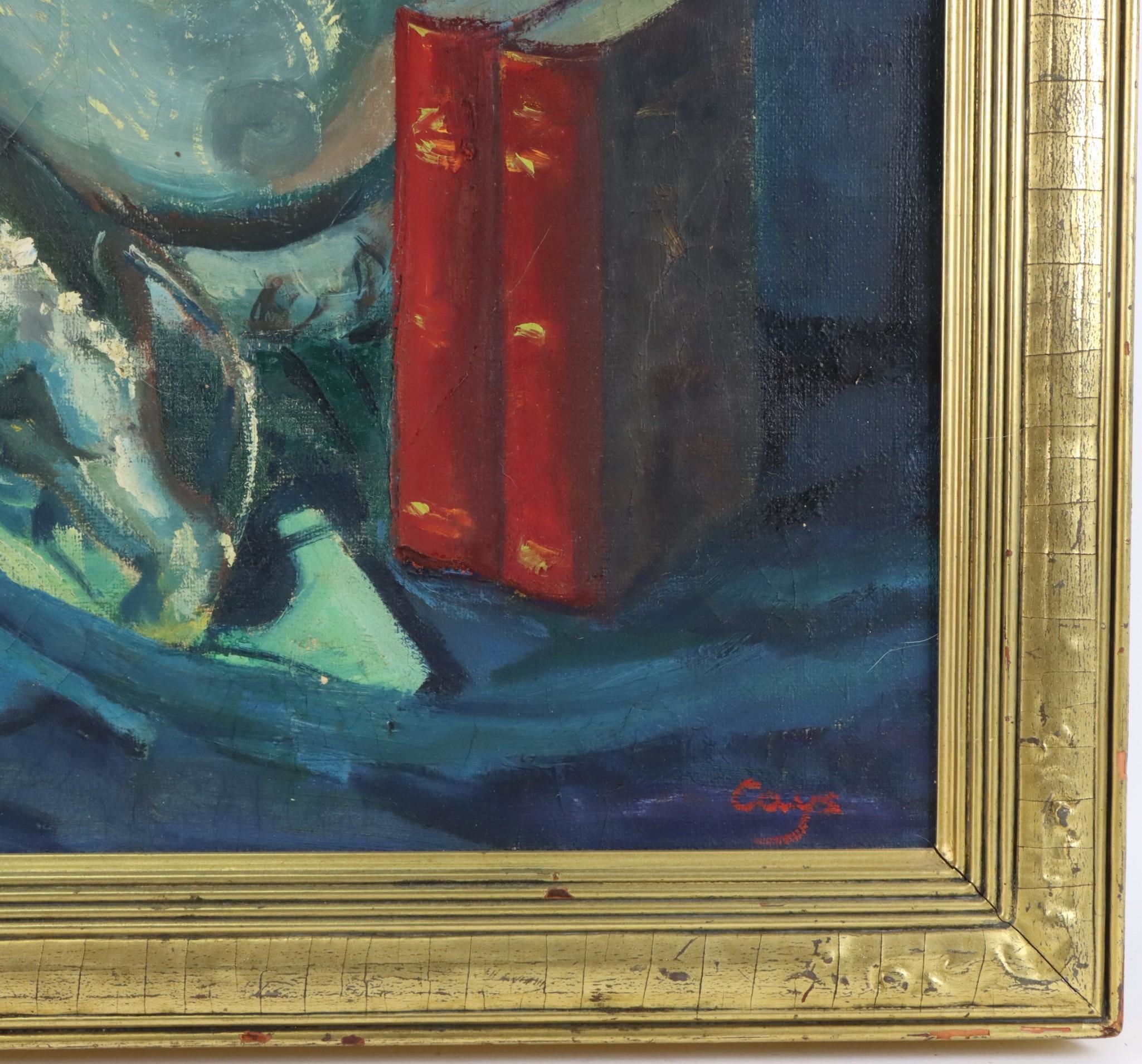 Newcomb Macklin | Oil on canvas tabletop still life | MutualArt