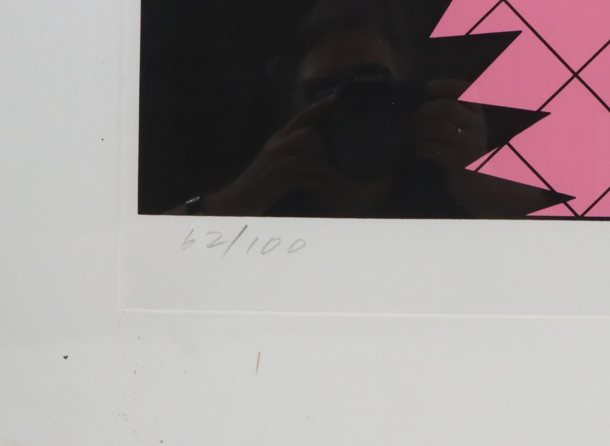 Jayme Odgers | New Wave design poster for Ron Rezek Lighting | MutualArt