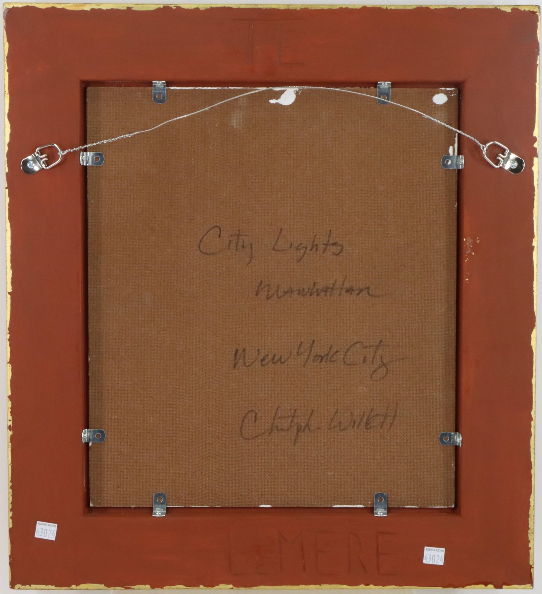 Christopher Willett | City Lights Manhattan New York City | MutualArt