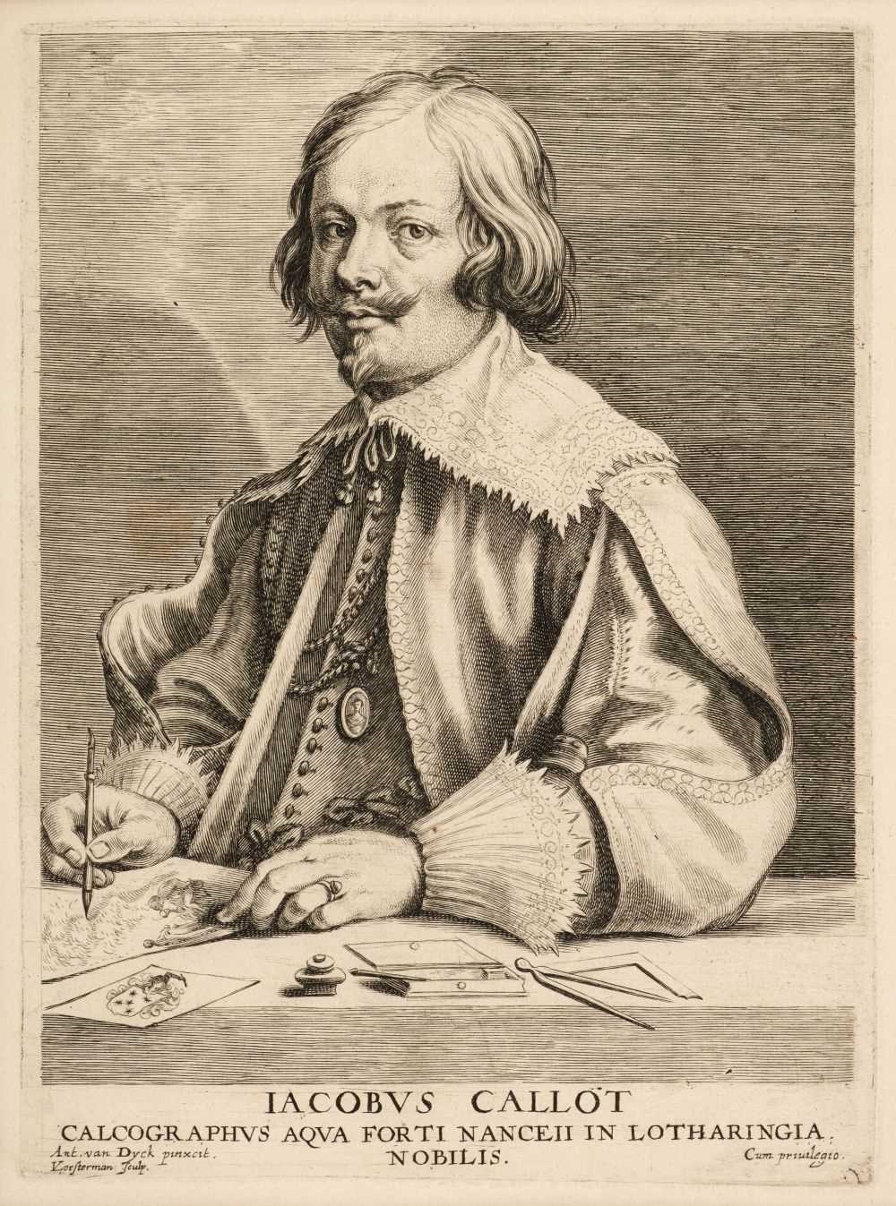 Lucas Vorsterman the Elder | Portrait of Jacques Callot (Circa 1645 ...