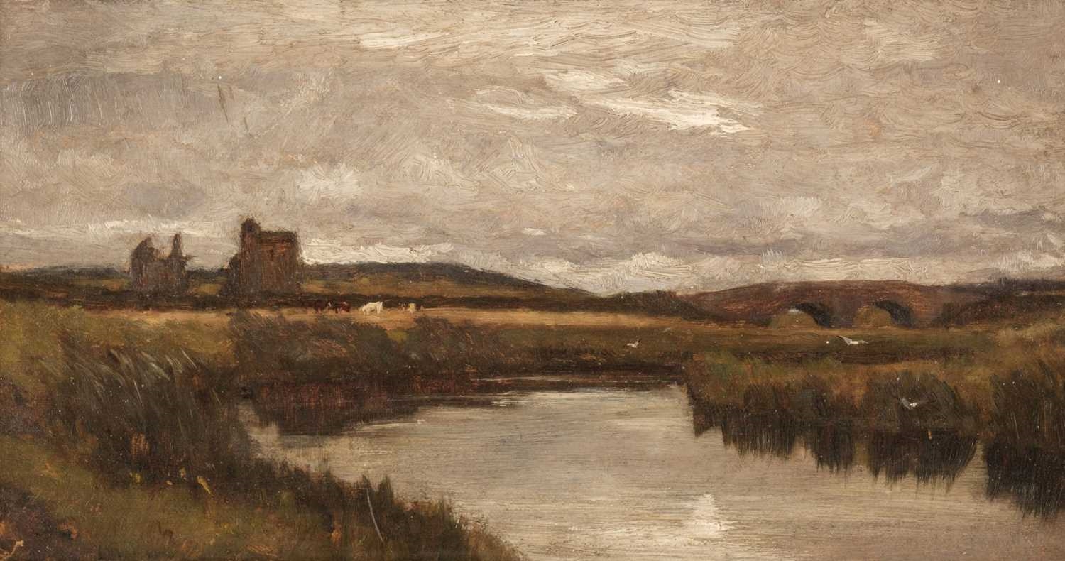 Barbizon School, 19th Century | Landscape by a River (Circa 19th ...