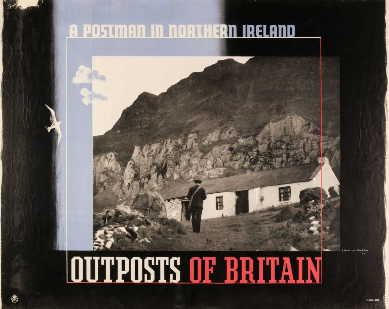 Edward McKnight Kauffer | GPO Outposts of Britain posters | MutualArt