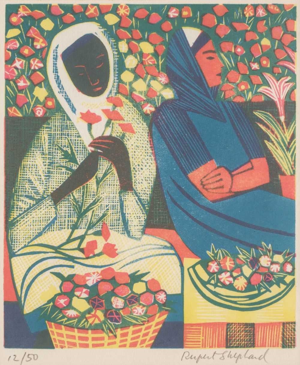 Rupert Norman Shephard | Amongst the Flowers (Circa 1970) | MutualArt
