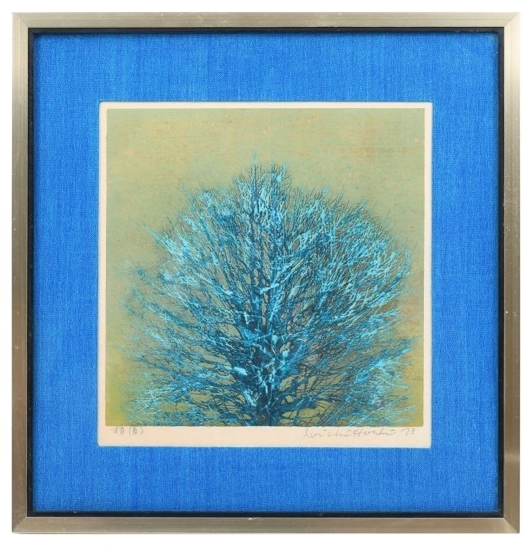 Joichi Hoshi | JOICHI HOSHI WOODBLOCK PRINT (1973) | MutualArt