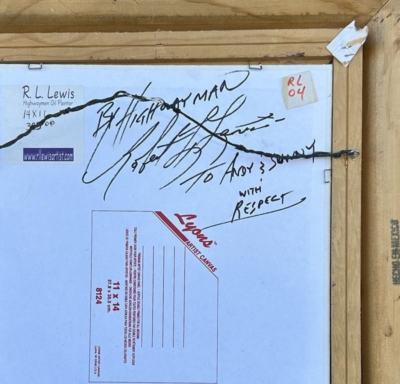 Robert Lewis | R.L. LEWIS FLORIDA HIGHWAYMEN PAINTING | MutualArt