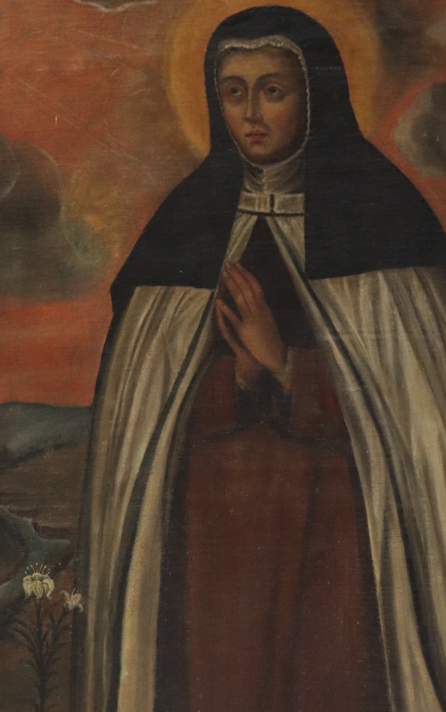 Spanish School, 18th Century | Portrait of Praying Nun (18th Century ...