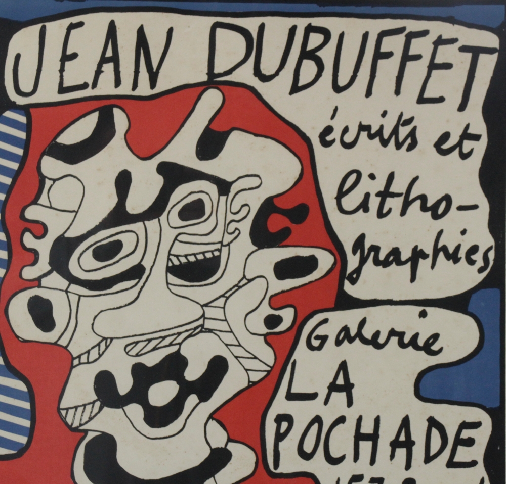Jean Dubuffet | Jean Dubuffet Exhibition Original Lithograph Poster ...