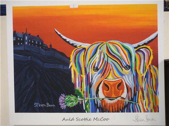 Steven Brown | Auld Scottie McCoo | MutualArt