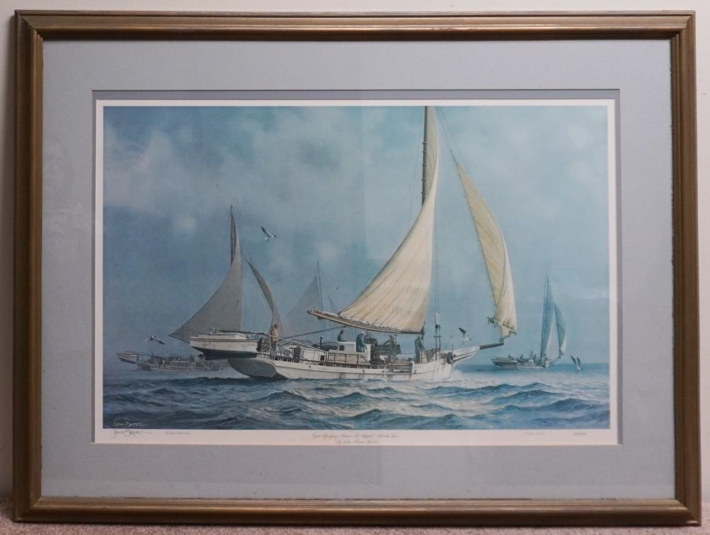 John Barber | Oyster Dredging Aboard the Skipjack Martha Louis | MutualArt