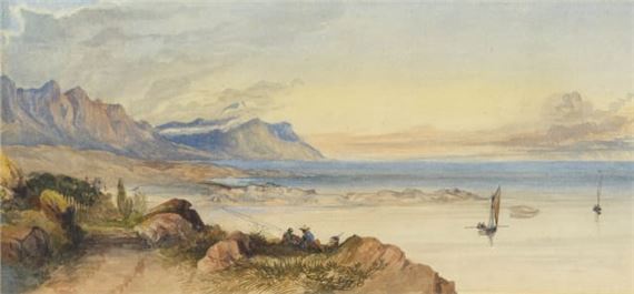 Thomas William Bowler | Camps Bay and Twelve Apostles from Clifton ...