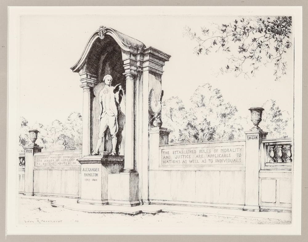 Leon Rene Pescheret | Four Chicago scenes, | MutualArt