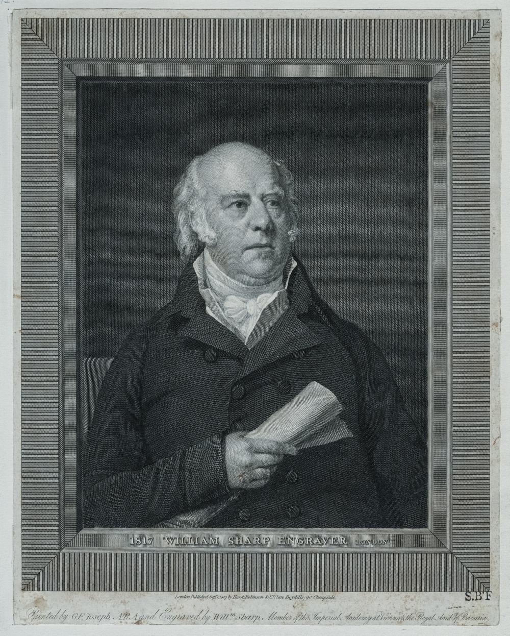 William Sharp | Self-Portrait (1817) | MutualArt