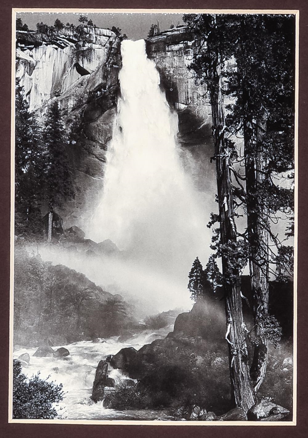 Ansel Adams | Nevada Fall, Yosemite National Park (Circa 1980) | MutualArt