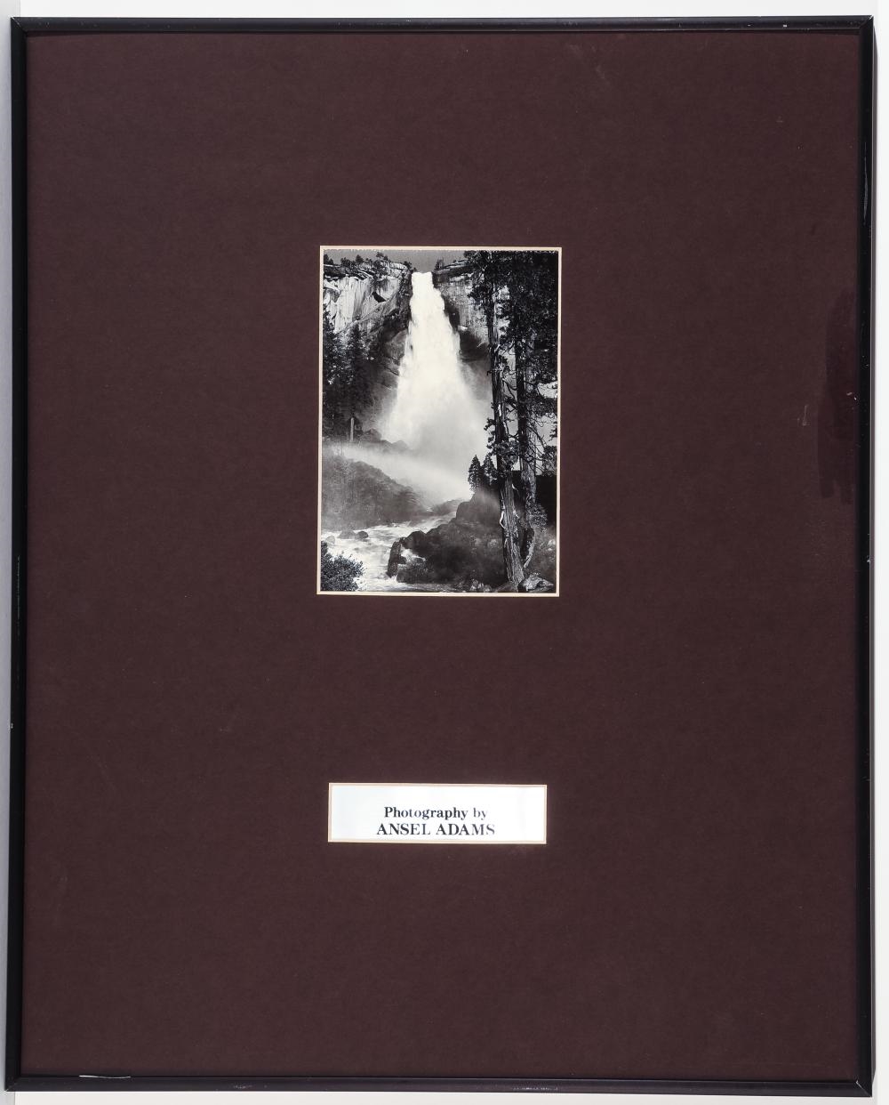 Ansel Adams | Nevada Fall, Yosemite National Park (Circa 1980) | MutualArt