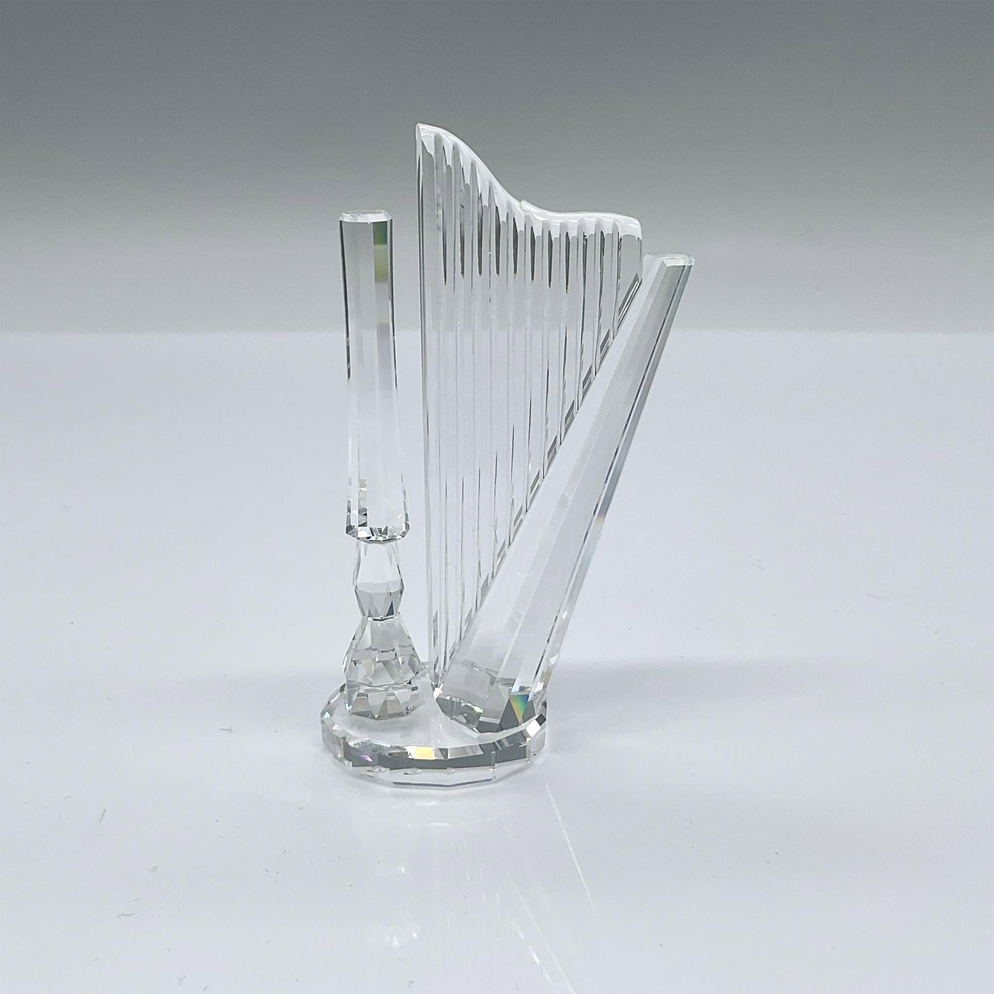 Martin Zendron | Swarovski Crystal Figurine, Harp | MutualArt