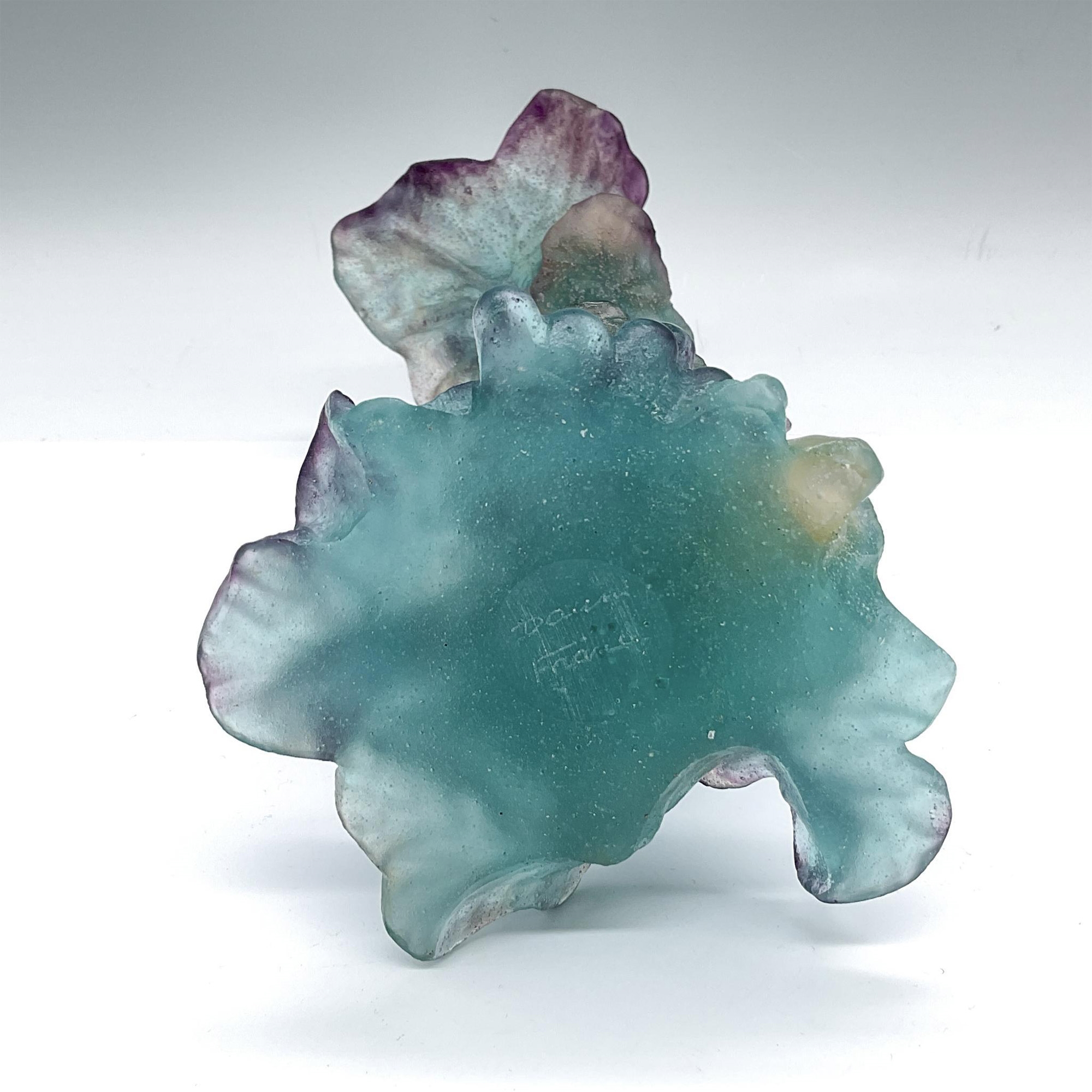 Daum Frères | Daum France Bacchus Crystal Candlestick Holder | MutualArt