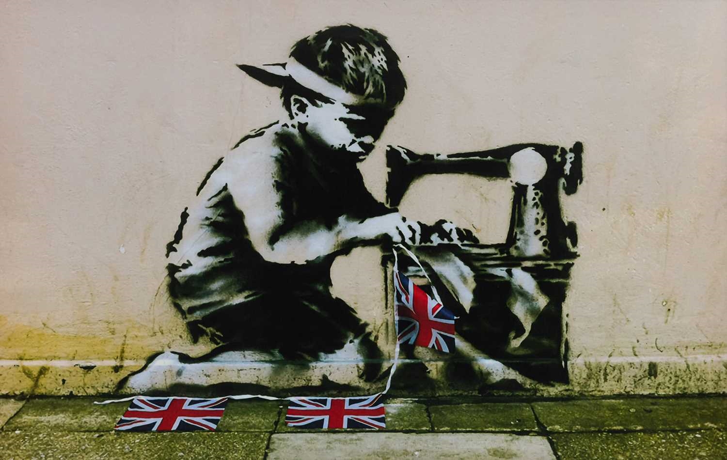Banksy | AFTER BANKSY (CONTEMPORARY) SLAVE LABOUR | MutualArt