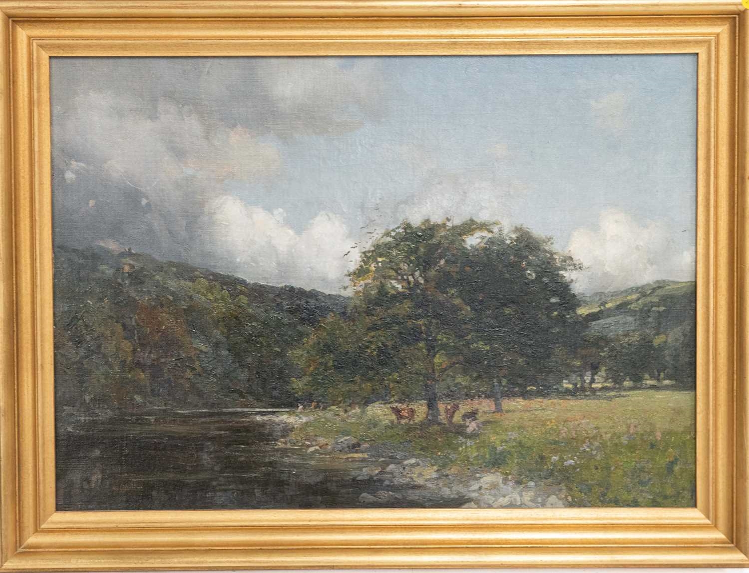 Thomas Edwin Mostyn | THOMAS EDWIN MOSTYN (1864-1930) ON THE LLUGWY ...