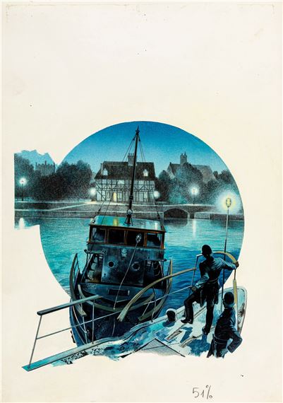 Romano Rizzato | The Tavern on the Thames, 1985 (1985) | MutualArt