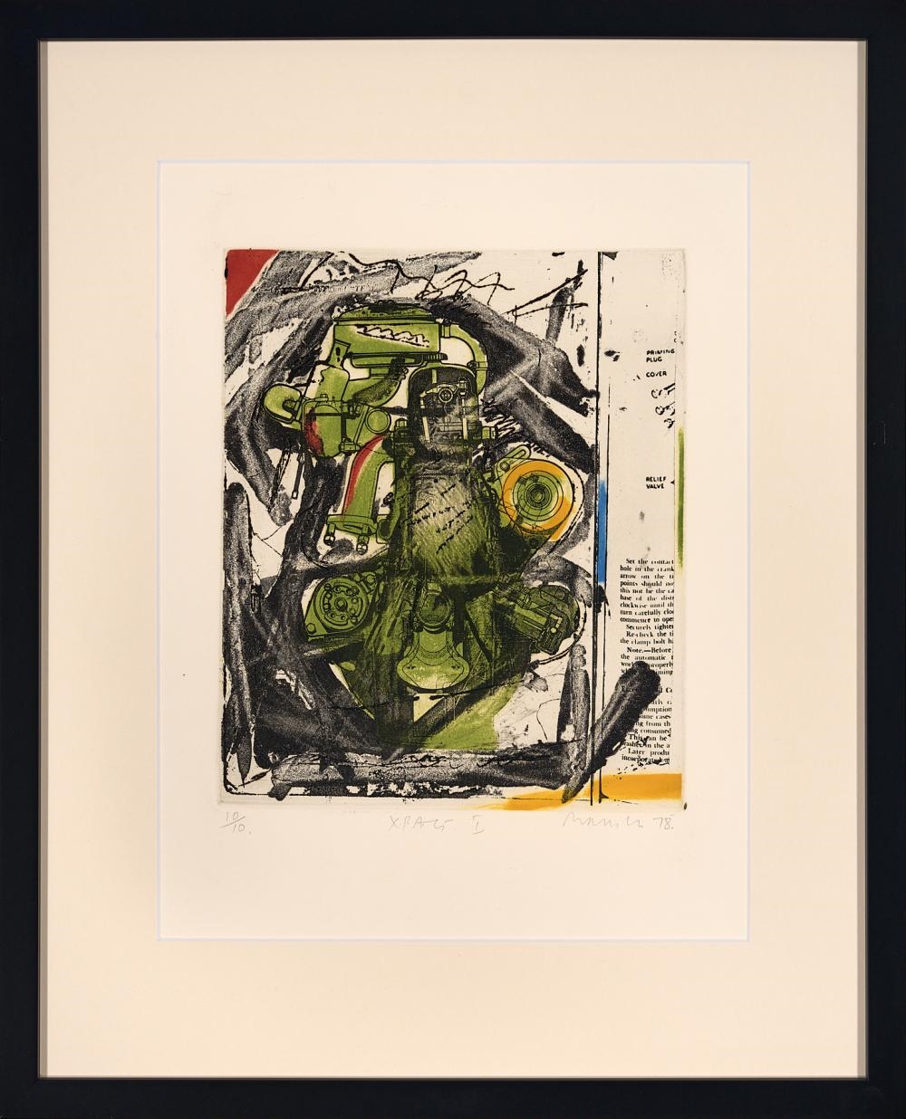 David Marsden | X-pag I & II, 1978 ( 2 works) (1949) | MutualArt