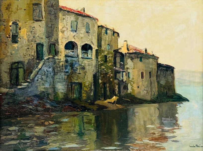 Lucien Peri | View of Saint-Florent | MutualArt
