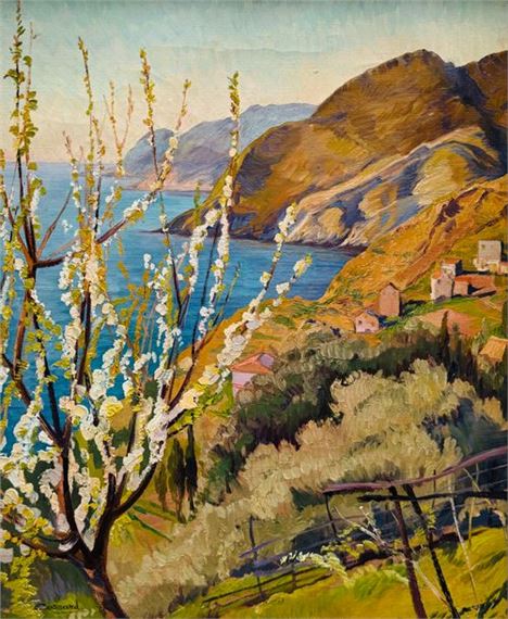 Adolphe Cossard | Spring in Pino | MutualArt