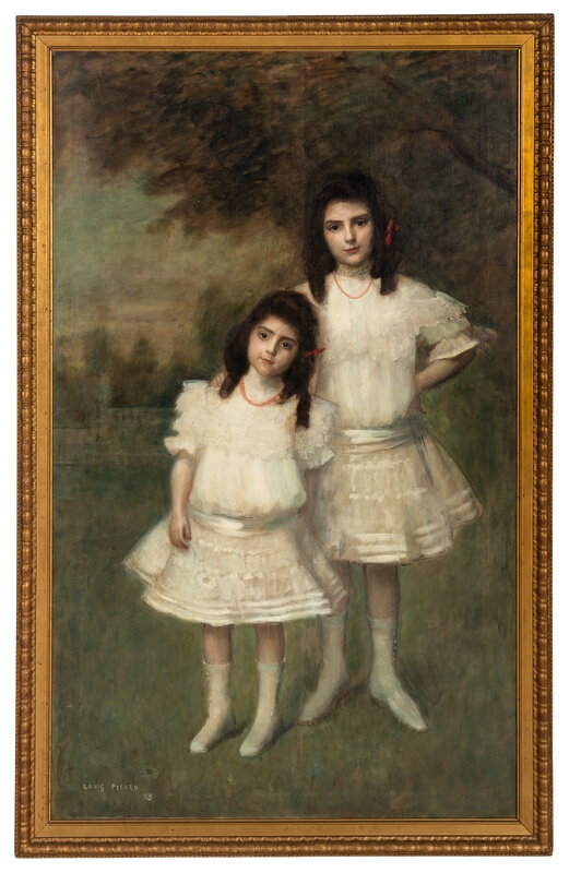 Louis Picard | Portrait of Lily and Germaine Marx | MutualArt