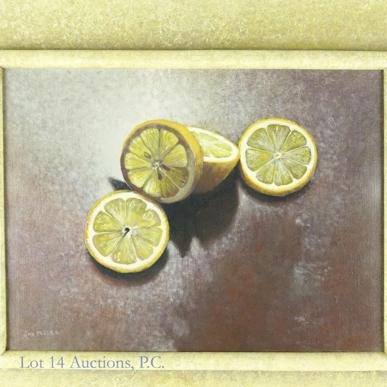 Jan Miller | Jan Miller Sgd. Still Life Oil Paintings (2 | MutualArt
