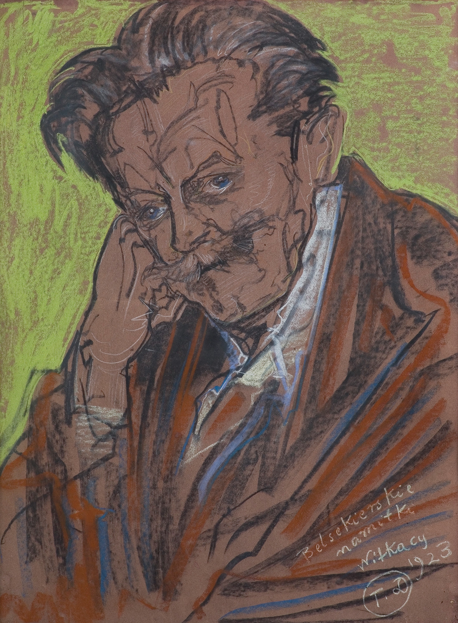 Stanislaw Ignacy Witkiewicz | Portrait of Irena Gomolinska (1930 ...