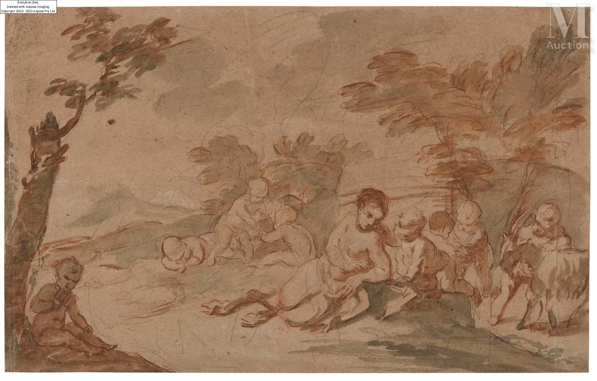 Italian School, 18th Century | Ecole italienne du XVIIème siècle ...