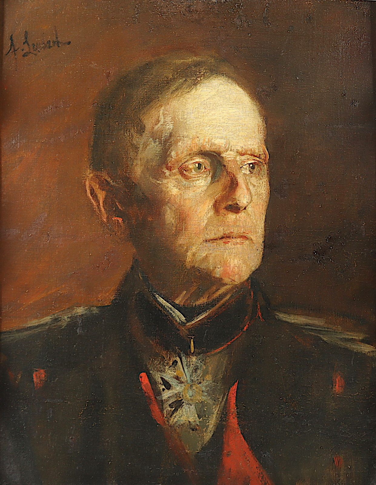Franz Seraph von Lenbach | Portait of the young Ludwig Lenbach (brother ...