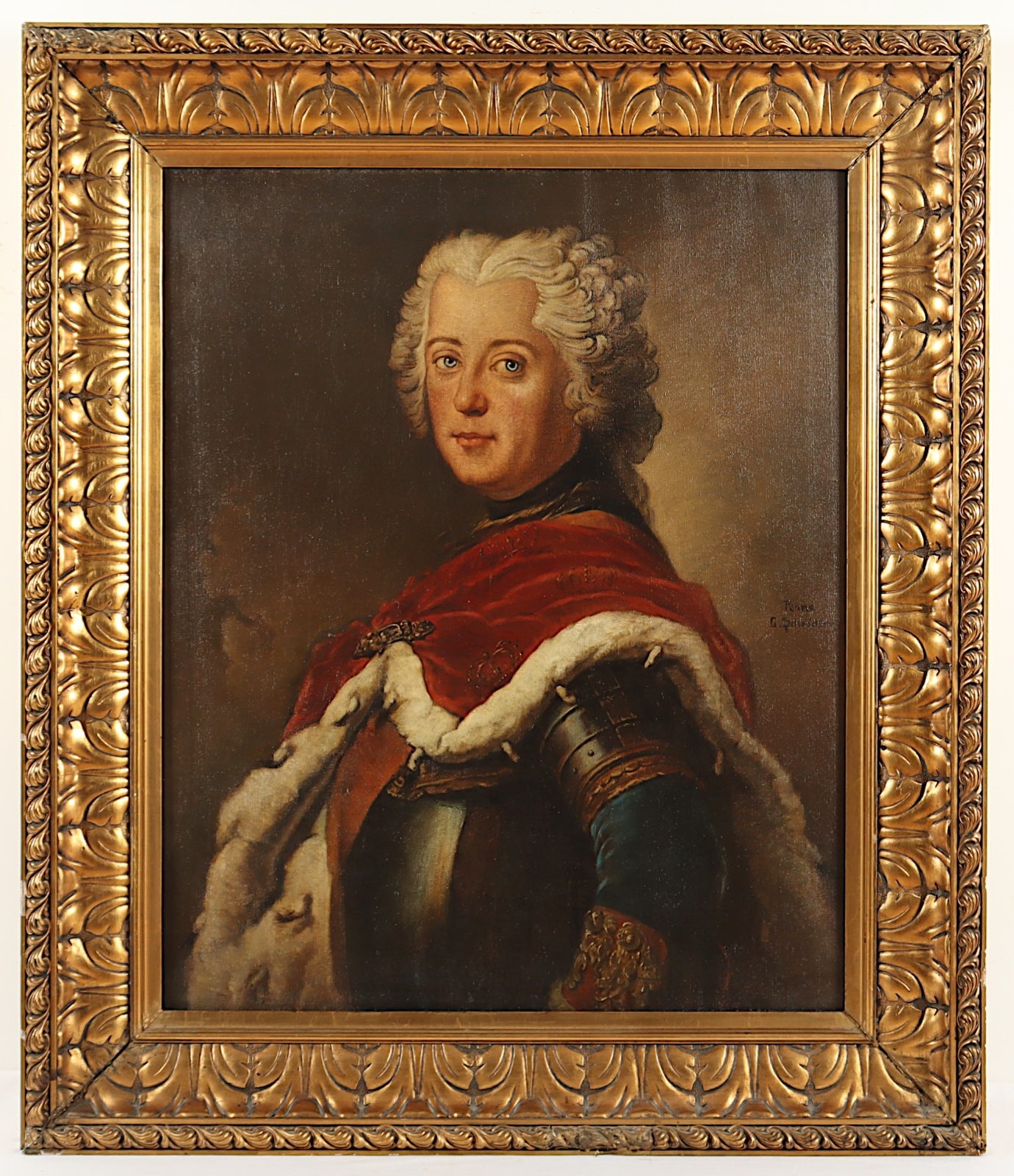 Antoine Pesne | Portrait of Frederick II (1743) | MutualArt