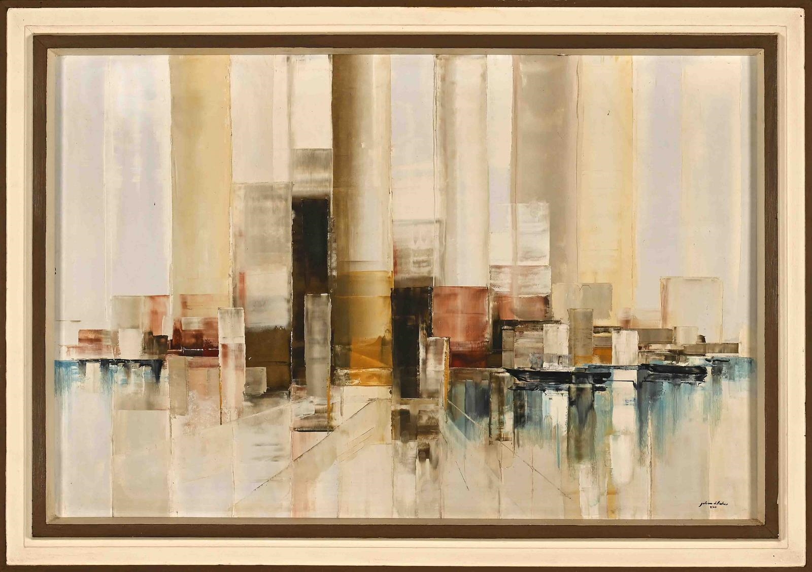 Julian Fisher | Abstract Composition (1968) | MutualArt