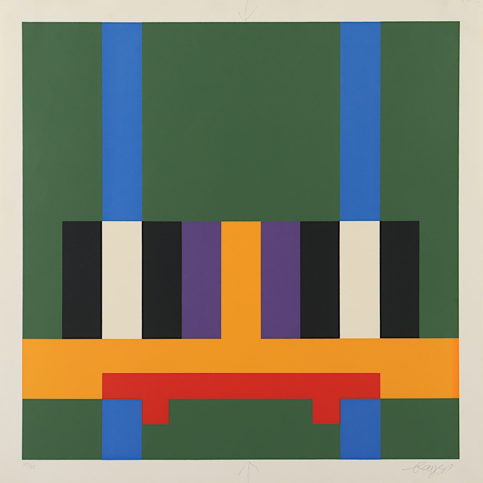 Herbert Bayer | Komposition (1931) | MutualArt