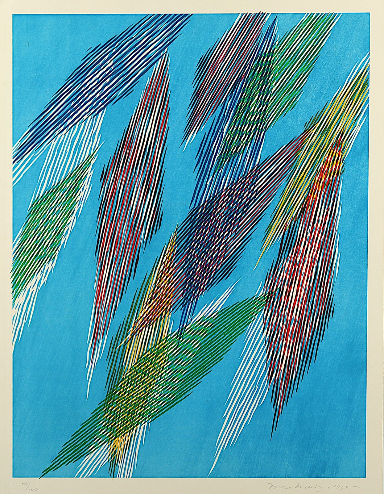 Piero Dorazio | Grafik (1990) | MutualArt