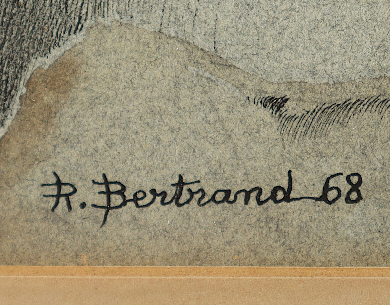Raymond Bertrand | zwei Zeichnungen | MutualArt