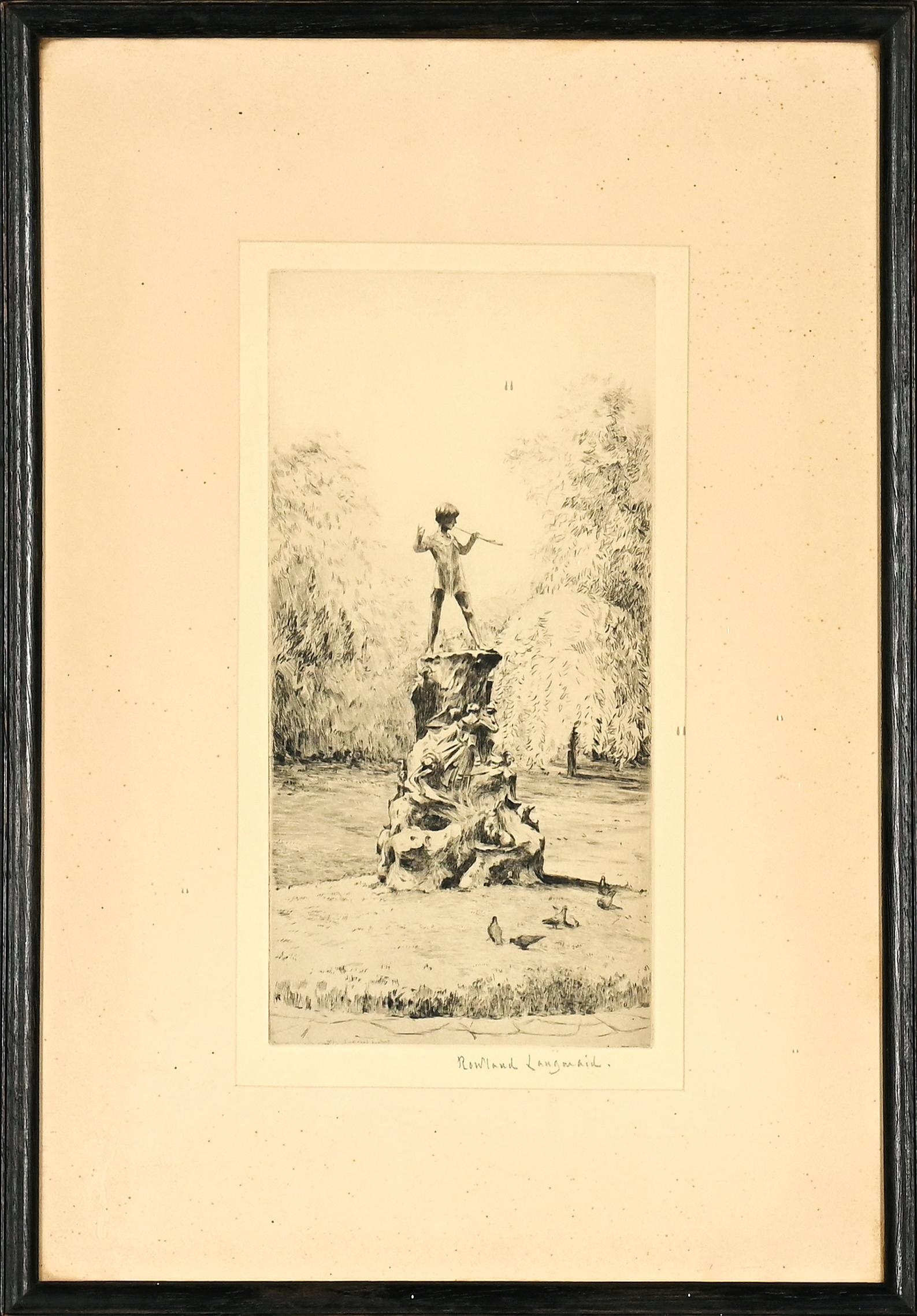 Rowland Langmaid | Peter Pan Statue | MutualArt
