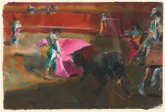 Armando Morales | Bullfighting (1985) | MutualArt