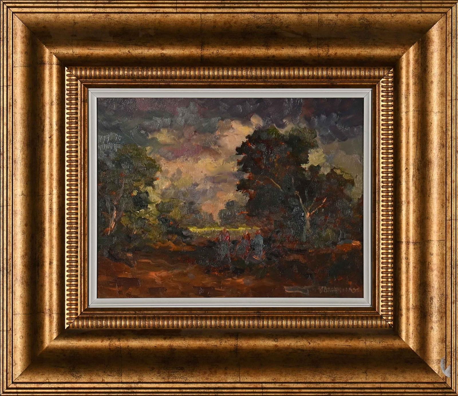 Koos Bronkhorst | Figures and Trees | MutualArt