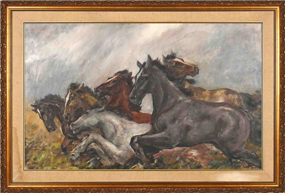 Victor Archipovich Ivanoff | Storm (1985) | MutualArt