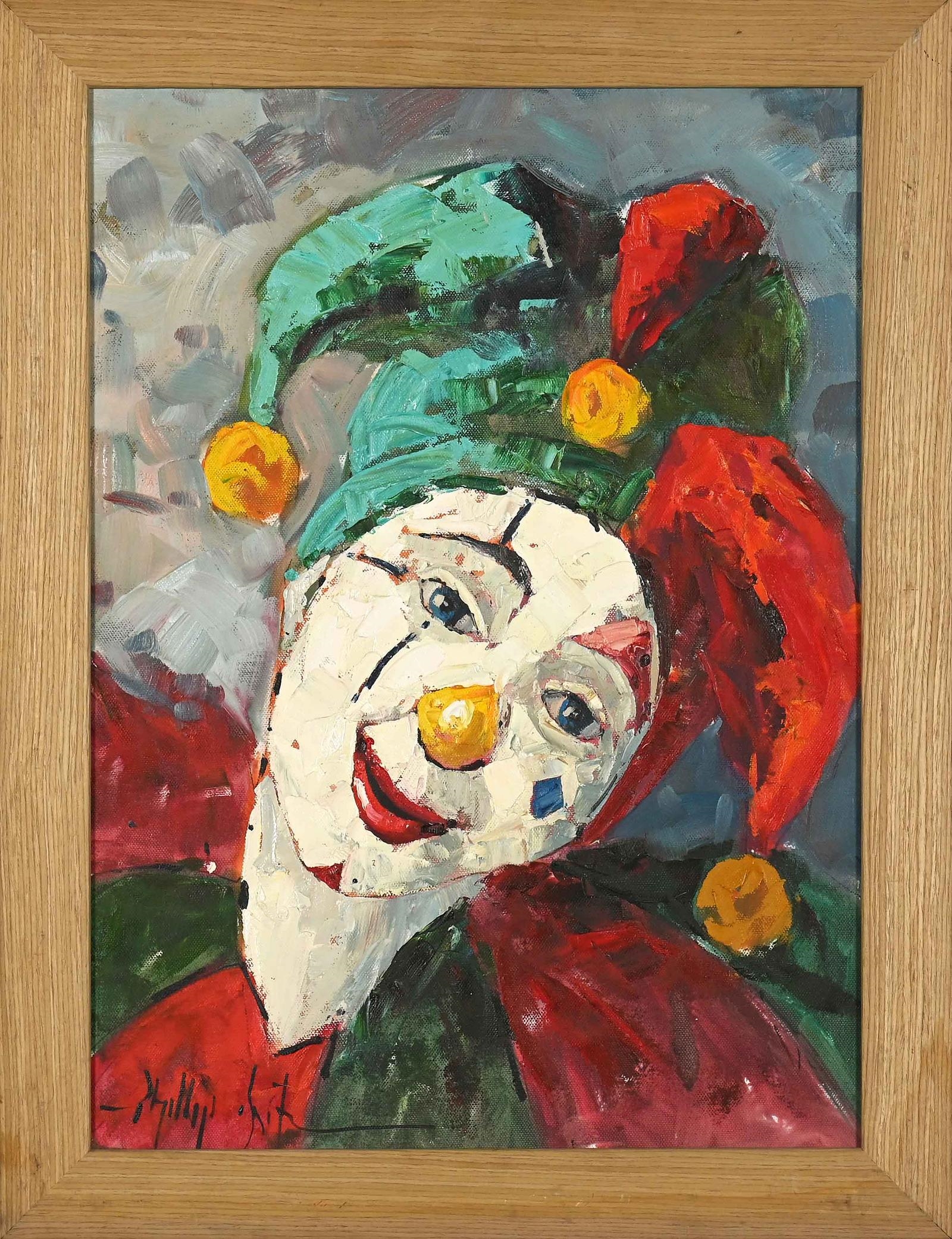 Phillip Britz | Three Works: Clowns | MutualArt