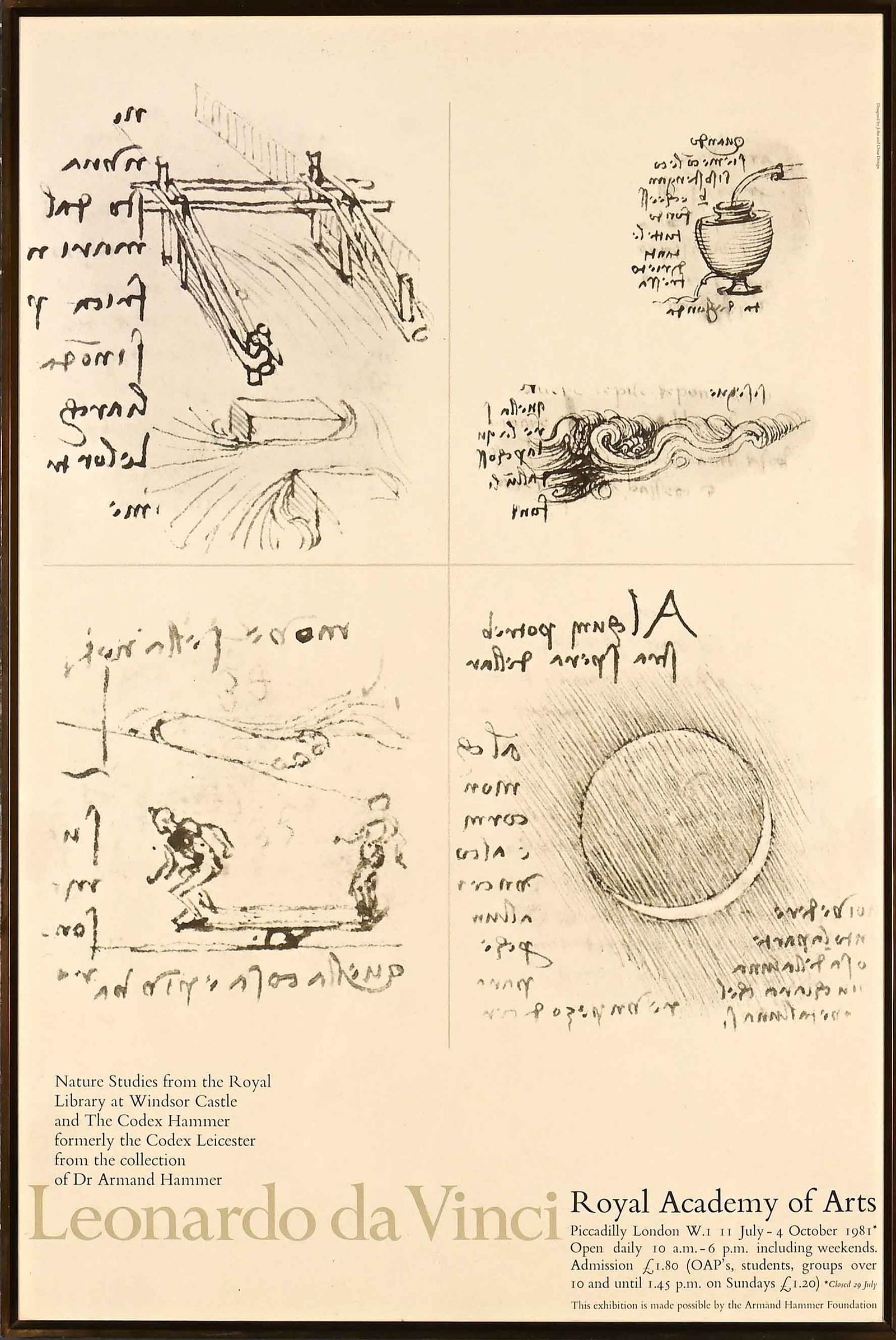 Leonardo da Vinci | Leonardo da Vinci Royal Academy of Arts Exhibition ...