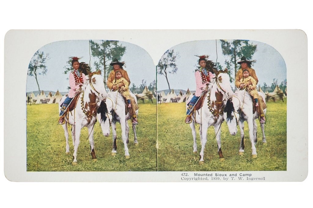 Truman Ward Ingersoll | Ingersoll stereoviews of Sioux Indians in the ...