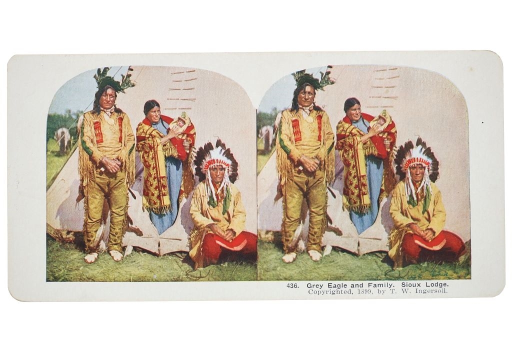 Truman Ward Ingersoll | Ingersoll stereoviews of Sioux Indians in the ...