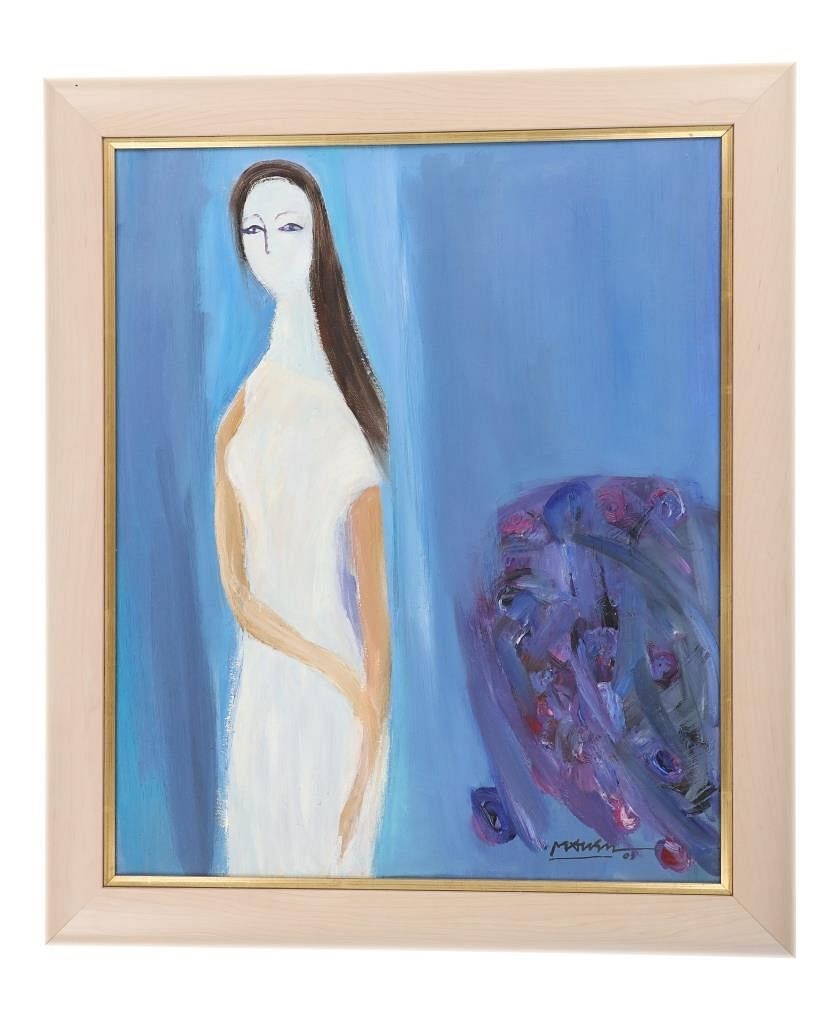 Alfred Maurer | This depiction of a woman is an example of Alfred Henry ...